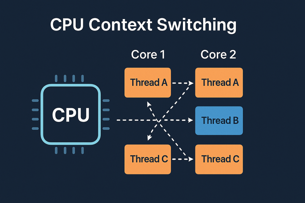Context Switching در CPU چیست؟ راهنمای کامل برای بهینه‌سازی عملکرد سرور - نـتـورکــــ فـا ...